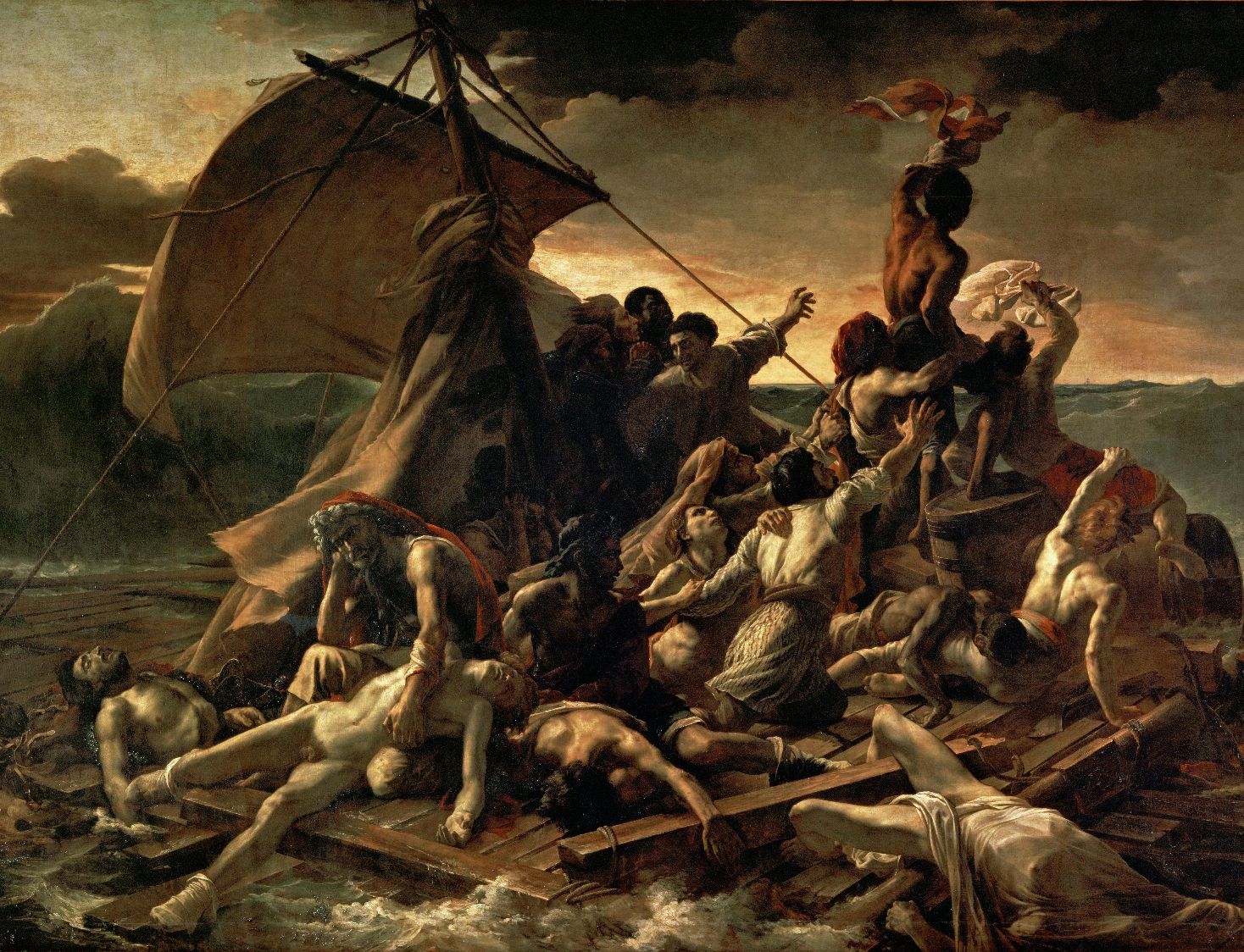 The Brutal Story Behind The Raft Of The Medusa - HistorySnob