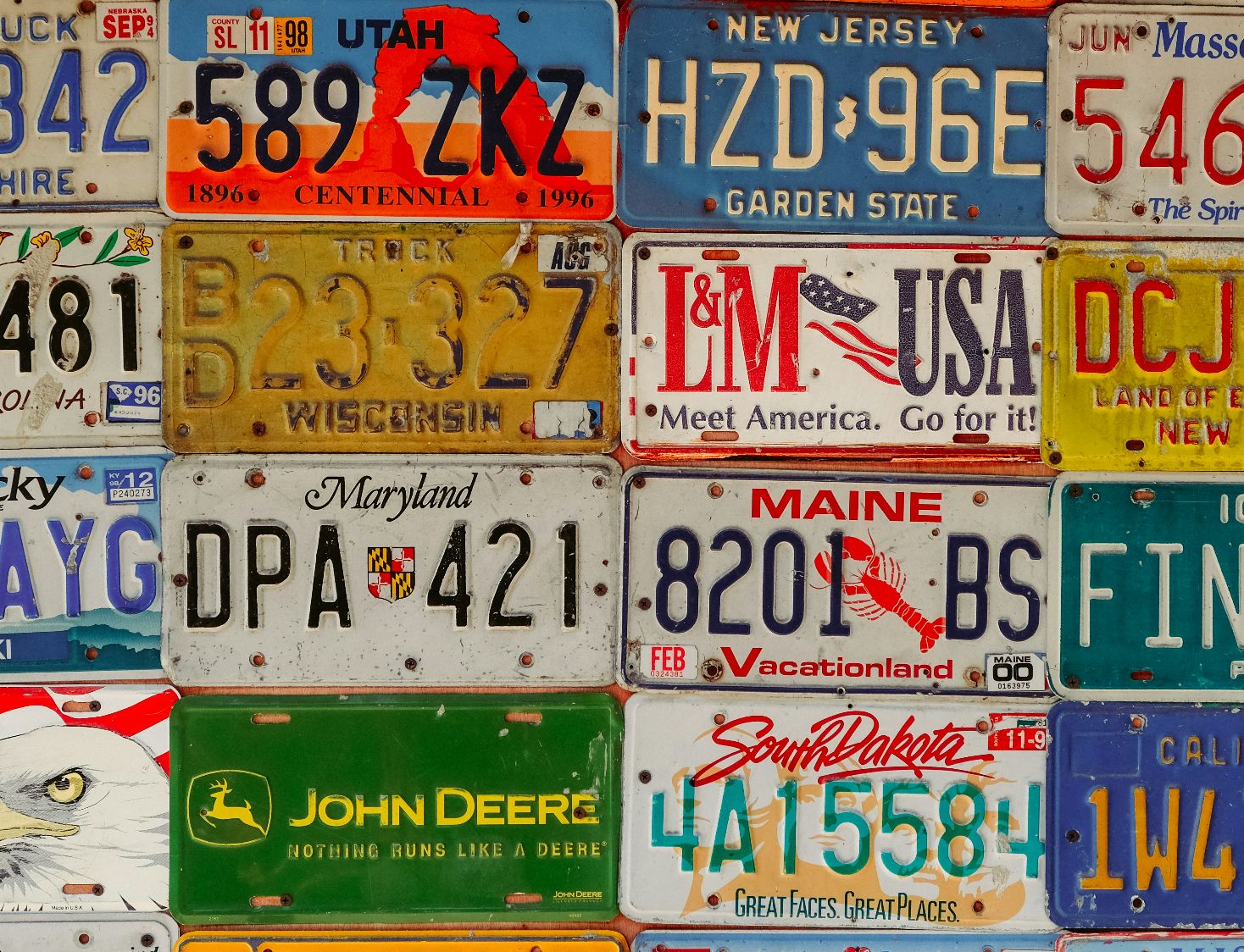The 20 Coolest State License Plates - MotorSearches